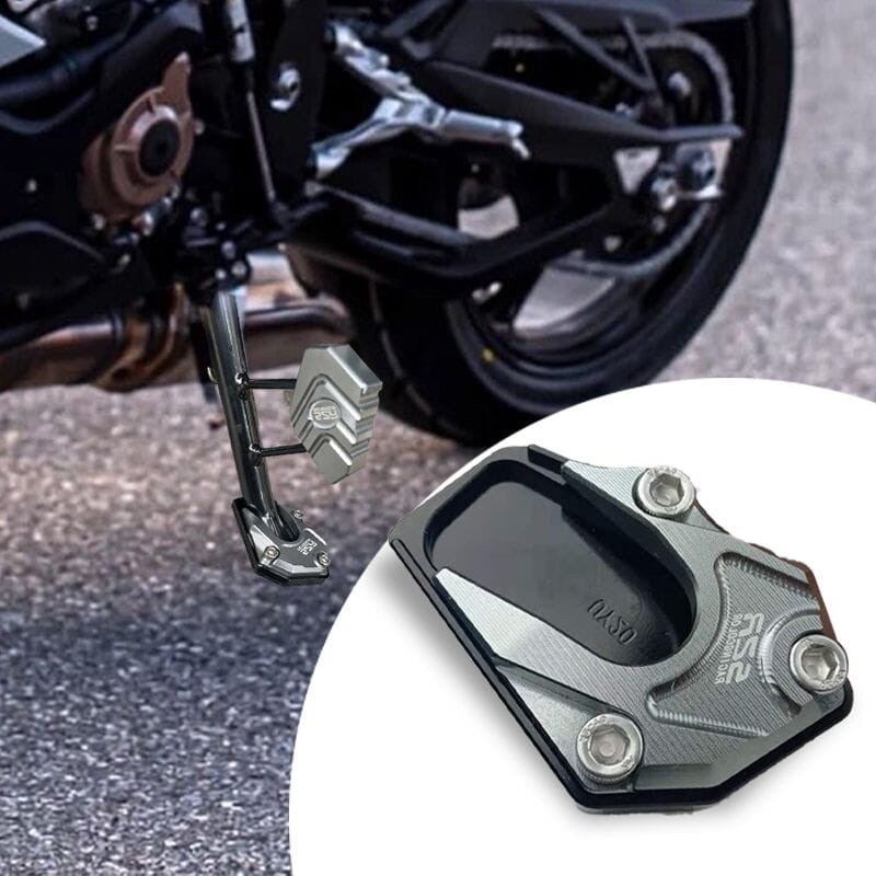 Motorcycle Kickstand Foot Side Stand Extension Pad – bebuyby