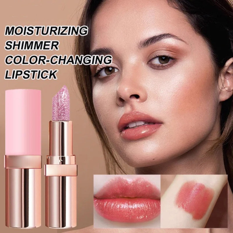 Moisturizing Color-Changing Sequins Lipstick – bebuyby