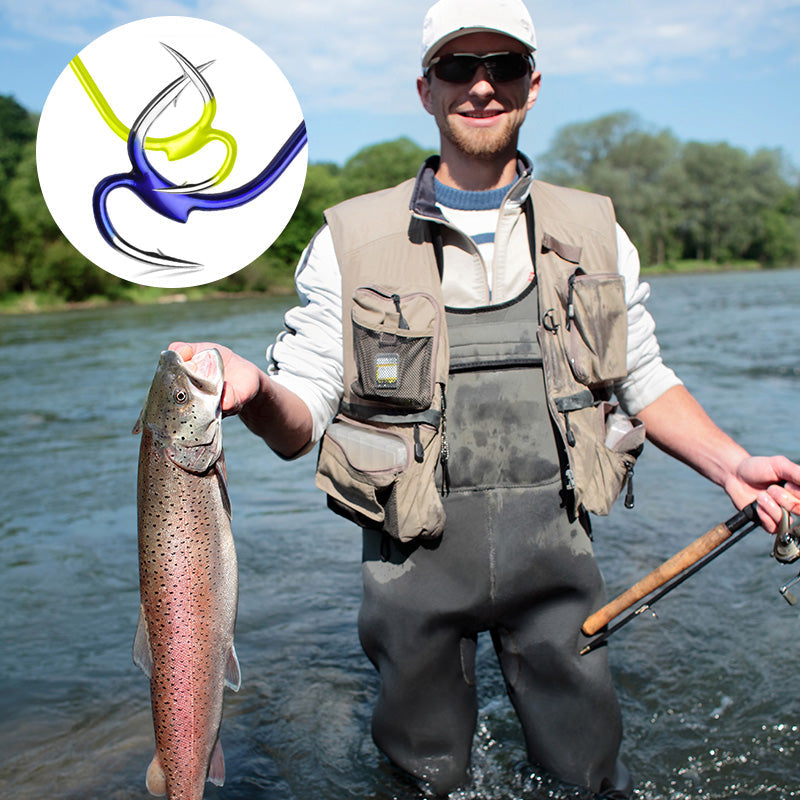 🔥New Hot Selling ️‍🔥 Classic Sharp Double Fishing Hooks – bebuyby