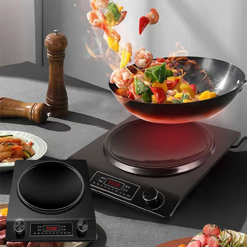 3500W Concave Induction Cooktop with 10 Temperature Levels – bebuyby