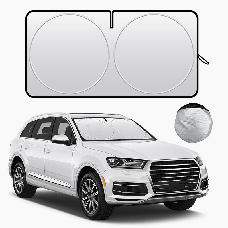 Foldable Car Windshield Sunshade with Storage Bag – bebuyby