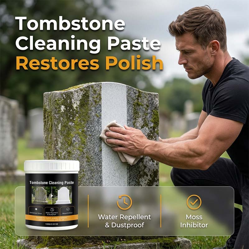 Tombstone Cleaning Paste Stone Polish and Moss Inhibitor – bebuyby